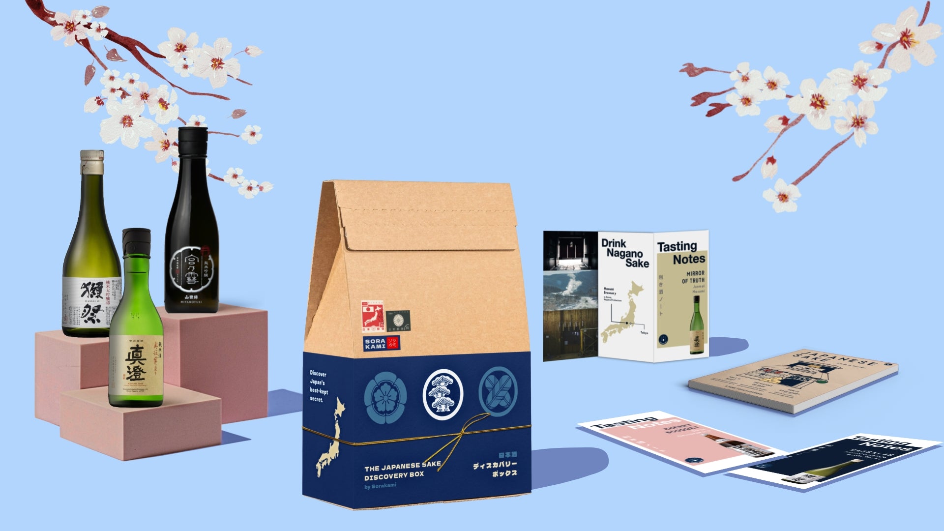 Discover Sake with Ease - Sorakami's Sake Discovery Box: The Perfect ...